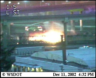Spectacular Rail Car Fire Burns in Washington | Firehouse