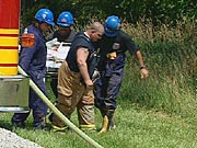 Indiana Firefighters Rescue Man From Collapsed Ditch | Firehouse