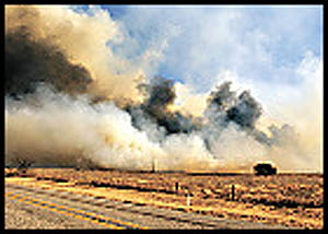 Texas Firefighter Burned at Grass Fire | Firehouse