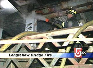 Cigarette Blamed For Boston Bridge Fire | Firehouse