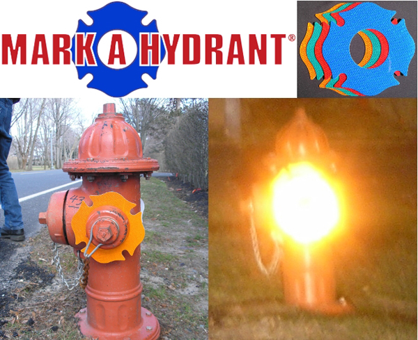Mark-A-Hydrant’s Reflectors Increase Visbility | Firehouse