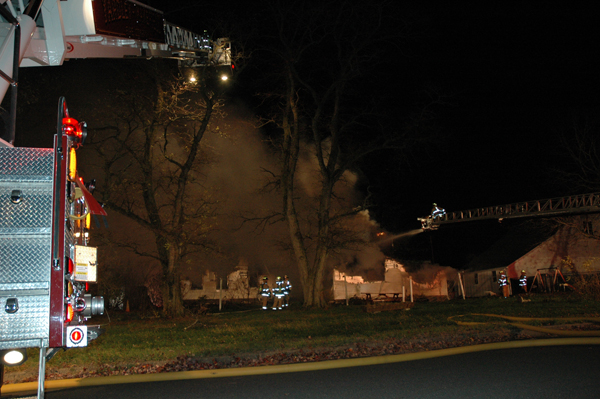 Pennsylvania Firefighters Battle Fully-Involved Dwelling | Firehouse