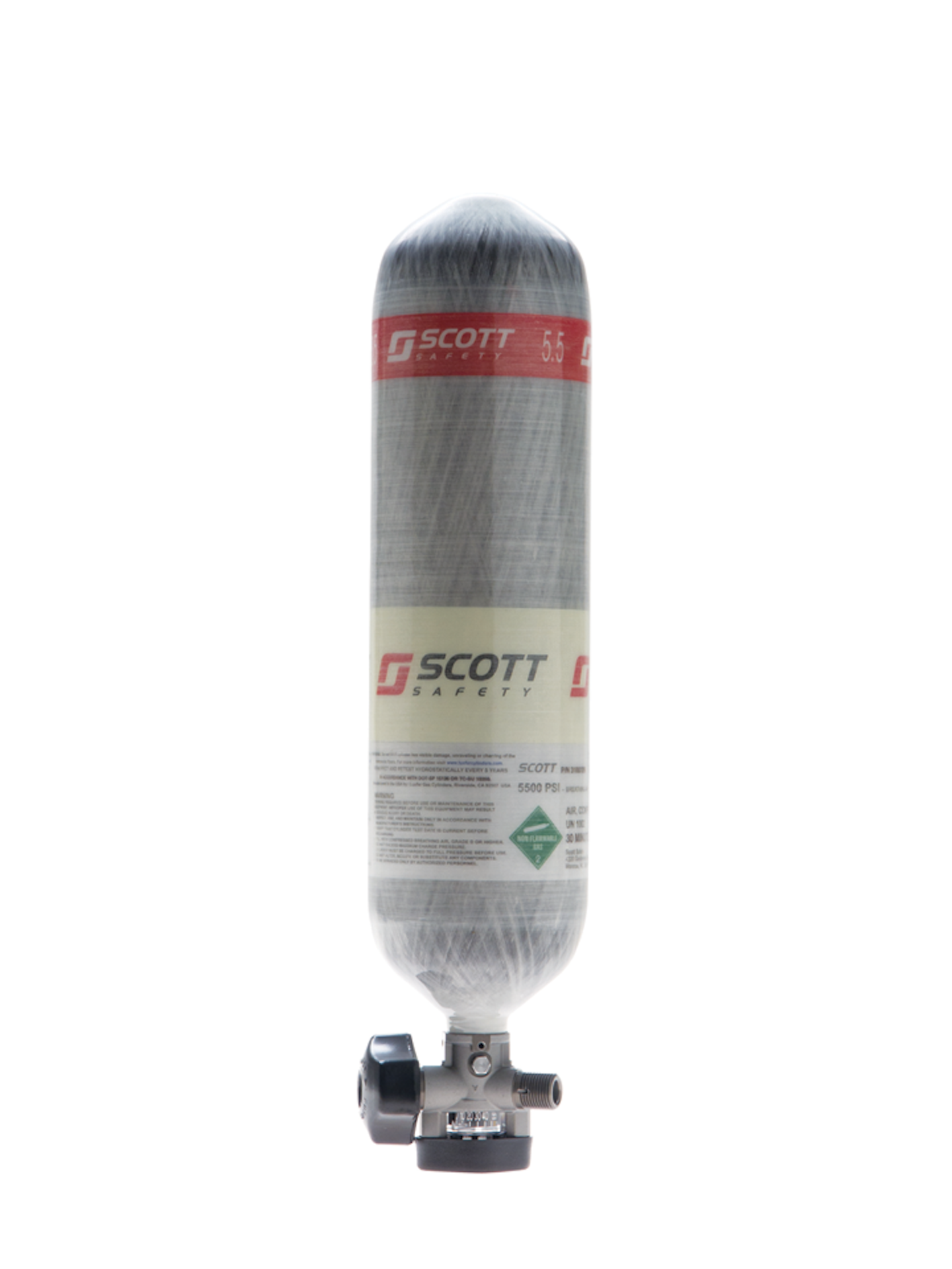 Scott Introduces 5500 psi SCBA Cylinder to Fire Service | Firehouse