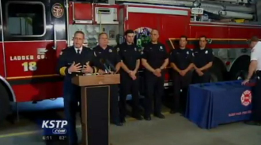 St. Paul Firefighters Honored for Saving One of Their Own | Firehouse