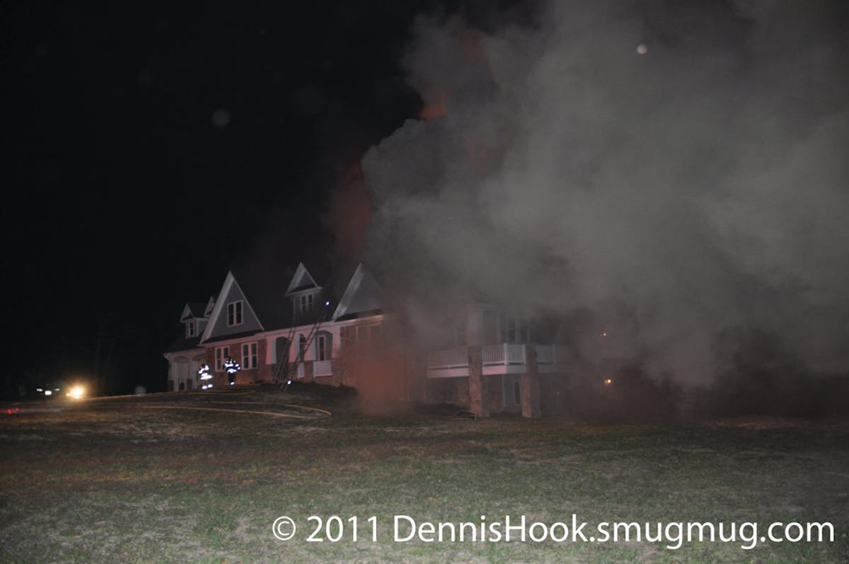 Close Calls: Firefighters Burned In Mega-Mansion Fire | Firehouse