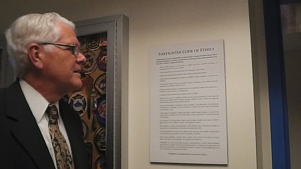 Firefighters Encouraged to Adopt Code of Ethics | Firehouse