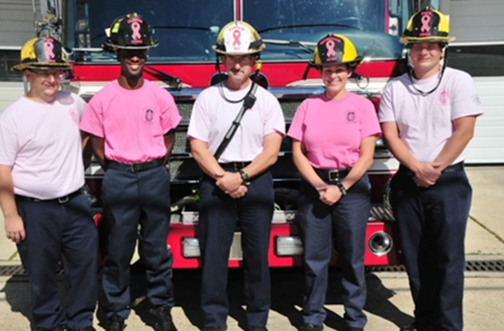 Firefighters Focus on Breast Cancer Awareness | Firehouse