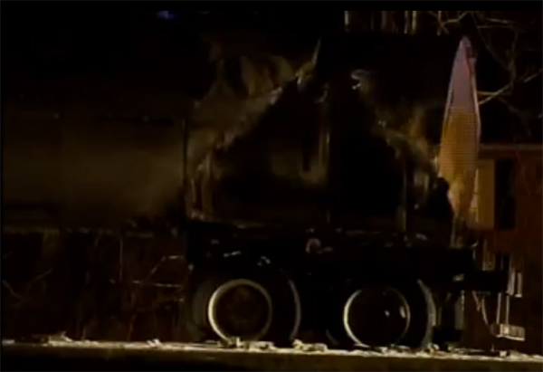 Tanker Carrying Cooking Oil Catches Fire in Ohio | Firehouse