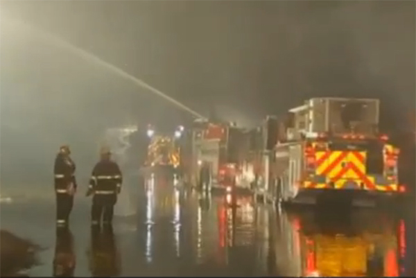 Fire Destroys N.Y. Paper Storage Facility | Firehouse