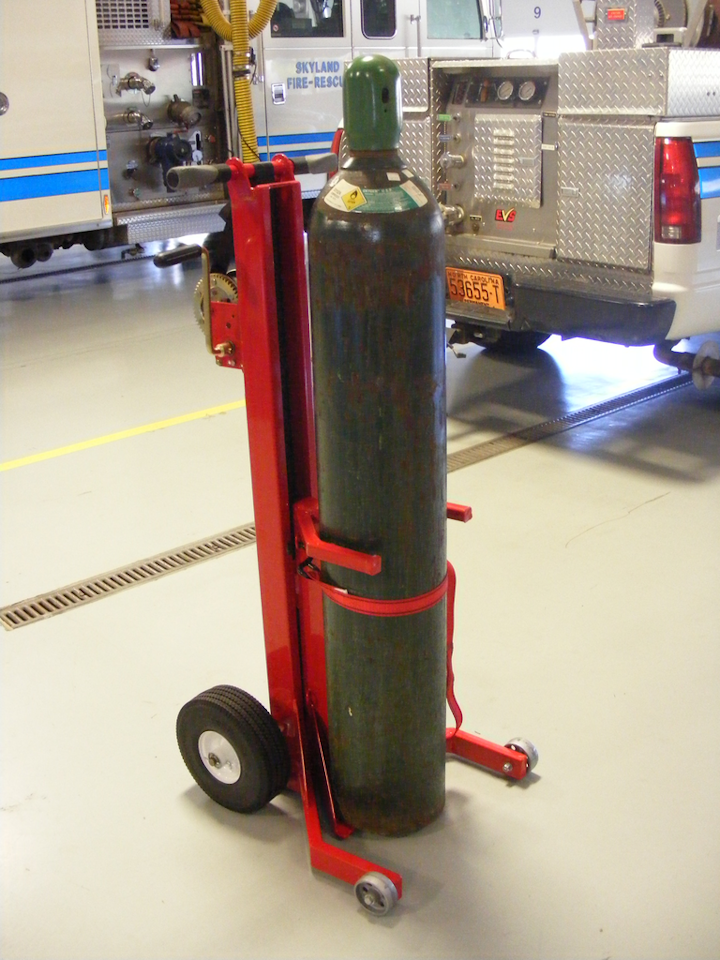 O2 Tank Lifter TSS100-TL From: Traffic Safety System, L.L.C. | Firehouse