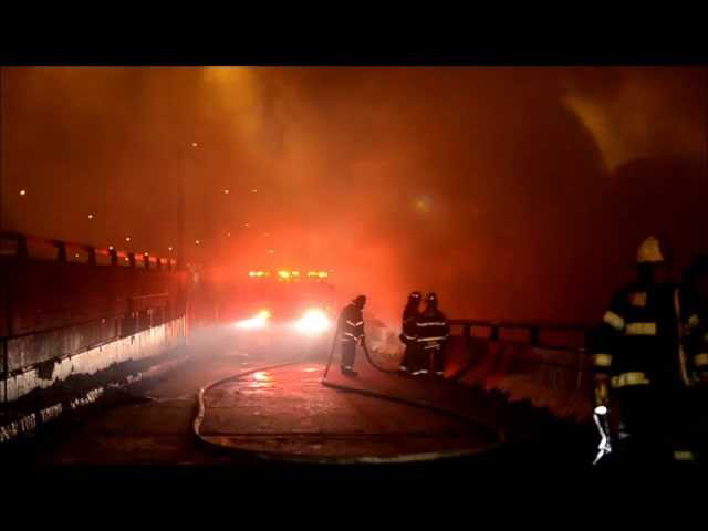 FDNY Crews Battle Five-alarm Blaze | Firehouse