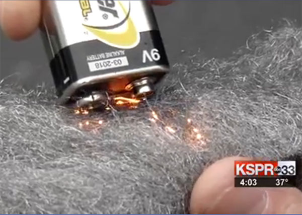 9-Volt Batteries Danager Discussed by Mo. Fire Officials | Firehouse
