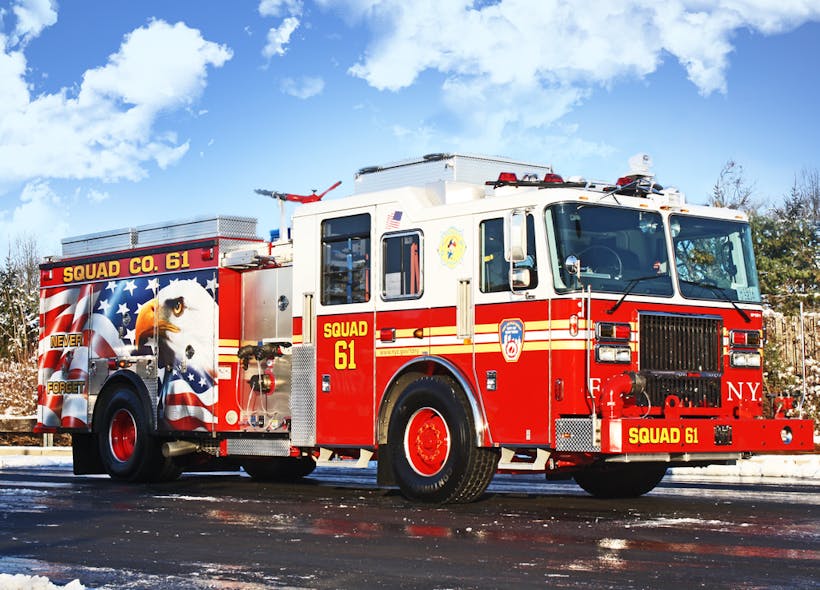 Seagrave Donates Mural on New FDNY Squad 61 Rig | Firehouse