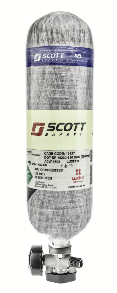 Scott Safety Introduces 30-Year SCBA Cylinder | Firehouse