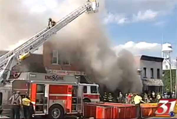 Fire Destroys Illinois Grocery Store | Firehouse