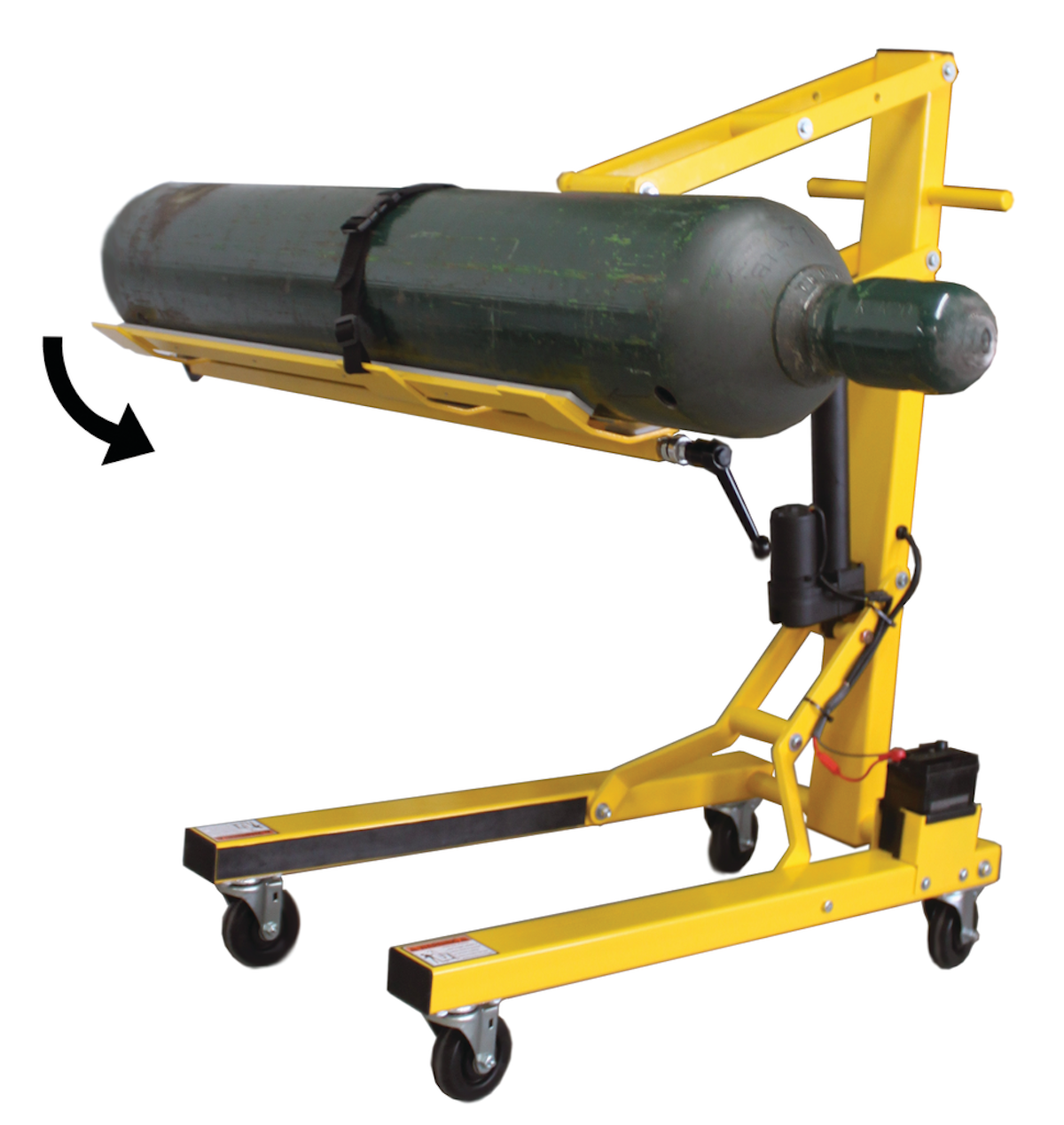 Zico Offers New Lift For Medical O2 Cylinders From: Ziamatic Corp ...