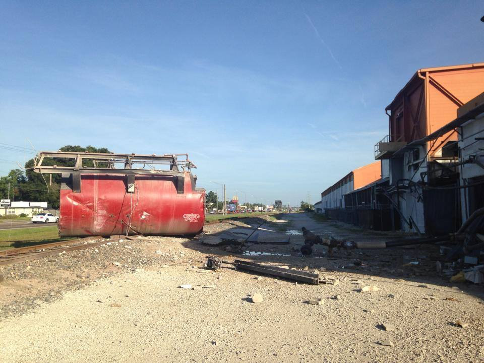 Explosion Throws Massive Tank from Lakeland, Fla. Building | Firehouse