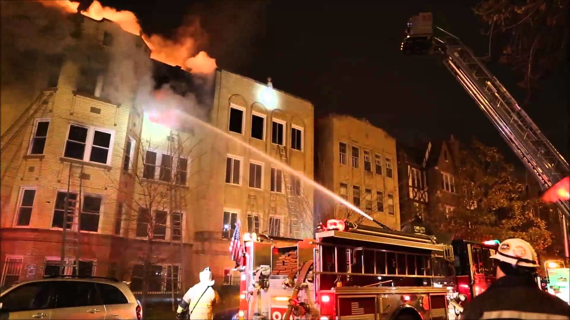 Chicago Firefighters Tackle N. Kimball Fire | Firehouse
