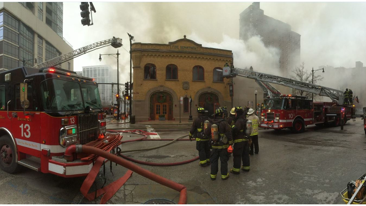 Former Chicago Firehouse Featured in 'Backdraft' Burns | Firehouse