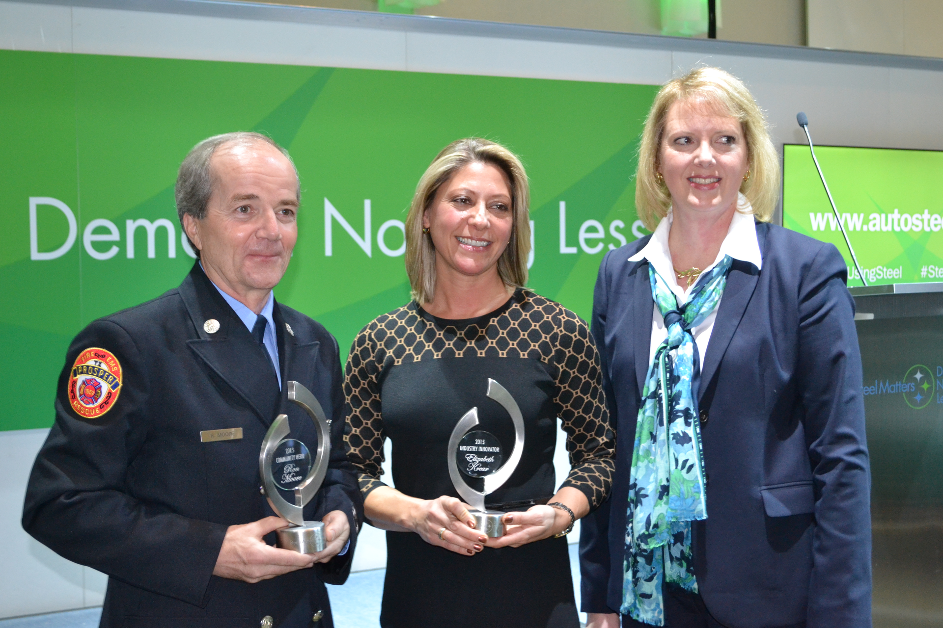 Steel Market Development Institute Honored Honors Ron Moore | Firehouse
