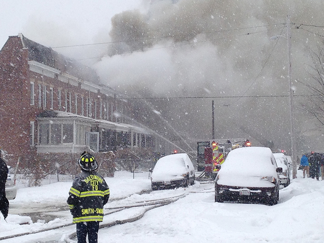 Baltimore Firefighters Tackling Houses on Fire | Firehouse