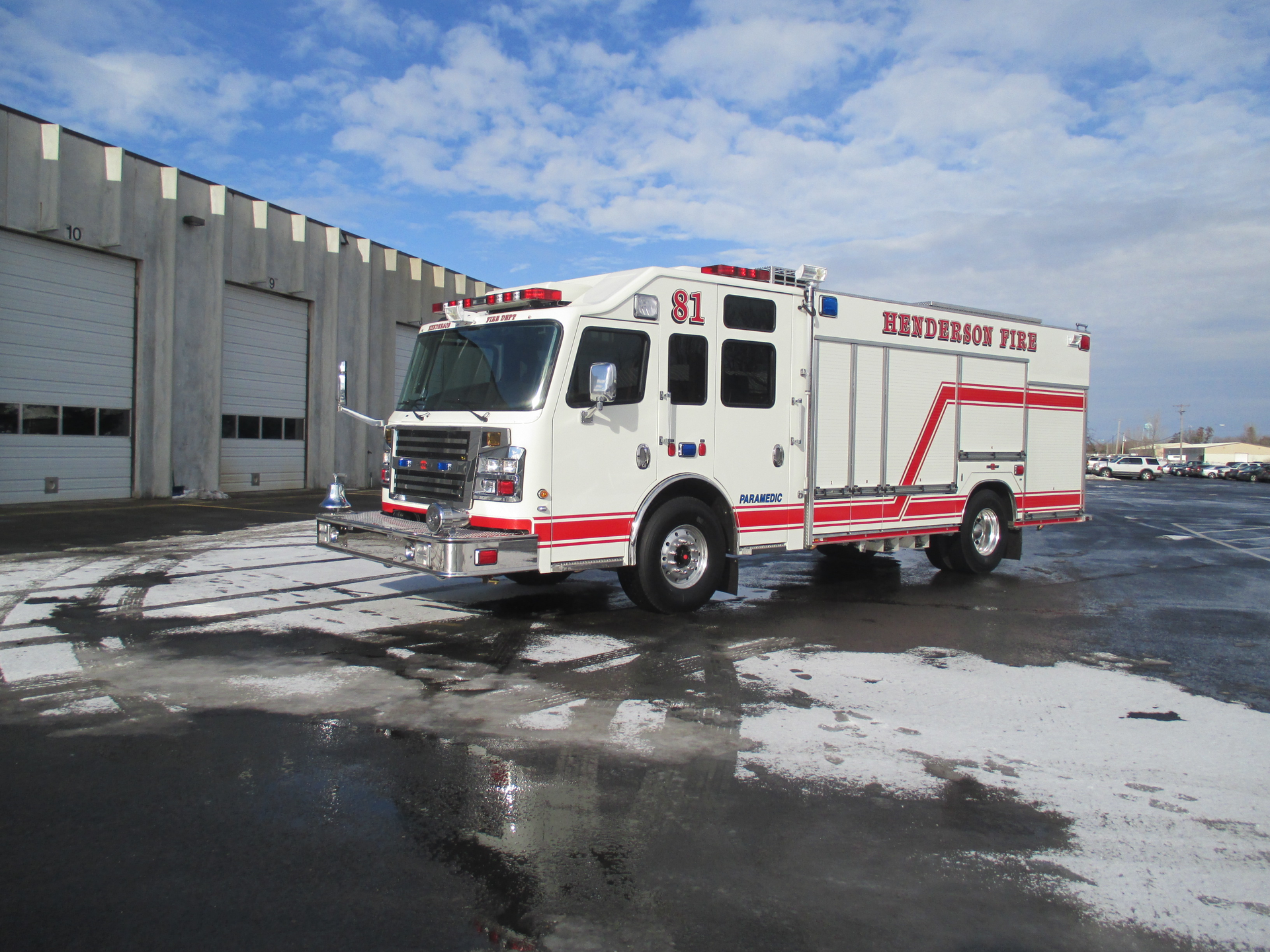 Custom Rear-Mount Fire Pumpers Delivered in Henderson, Nevada | Firehouse
