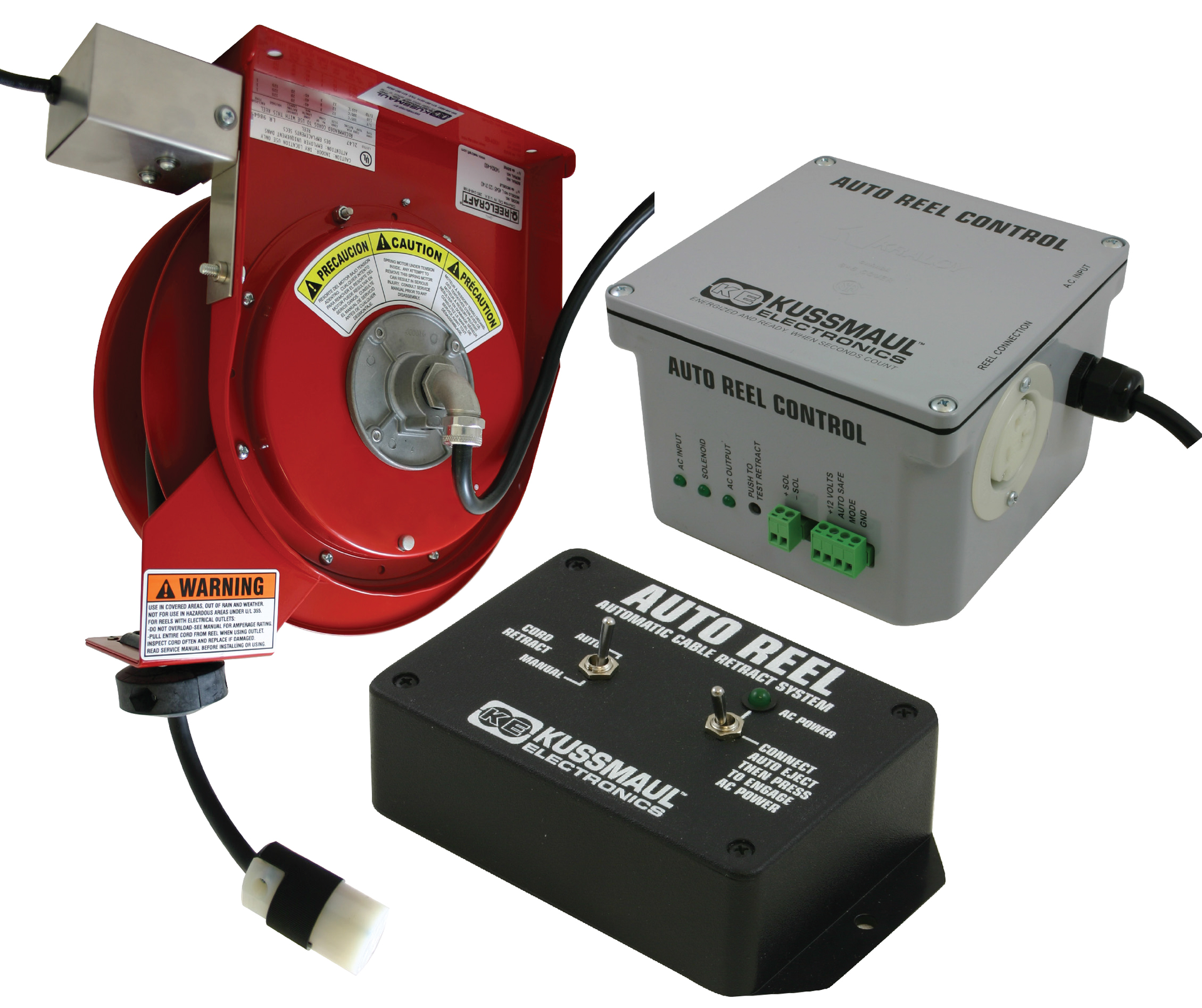 Kussmaul Develops Automatic Retracting Reels For Emergency Vehicles ...