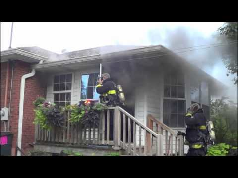 Firefighting Video - St. Louis Basement Fire | Firehouse