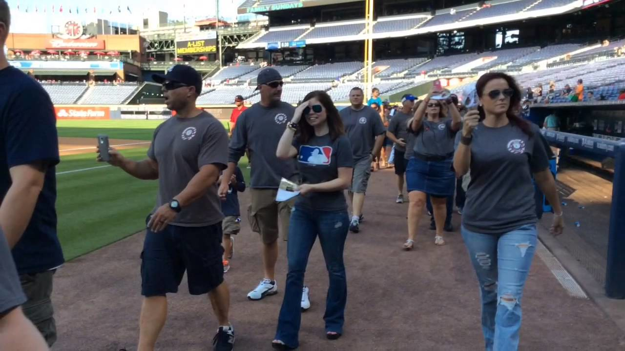 Braves Honor Fallen Firefighter | Firehouse