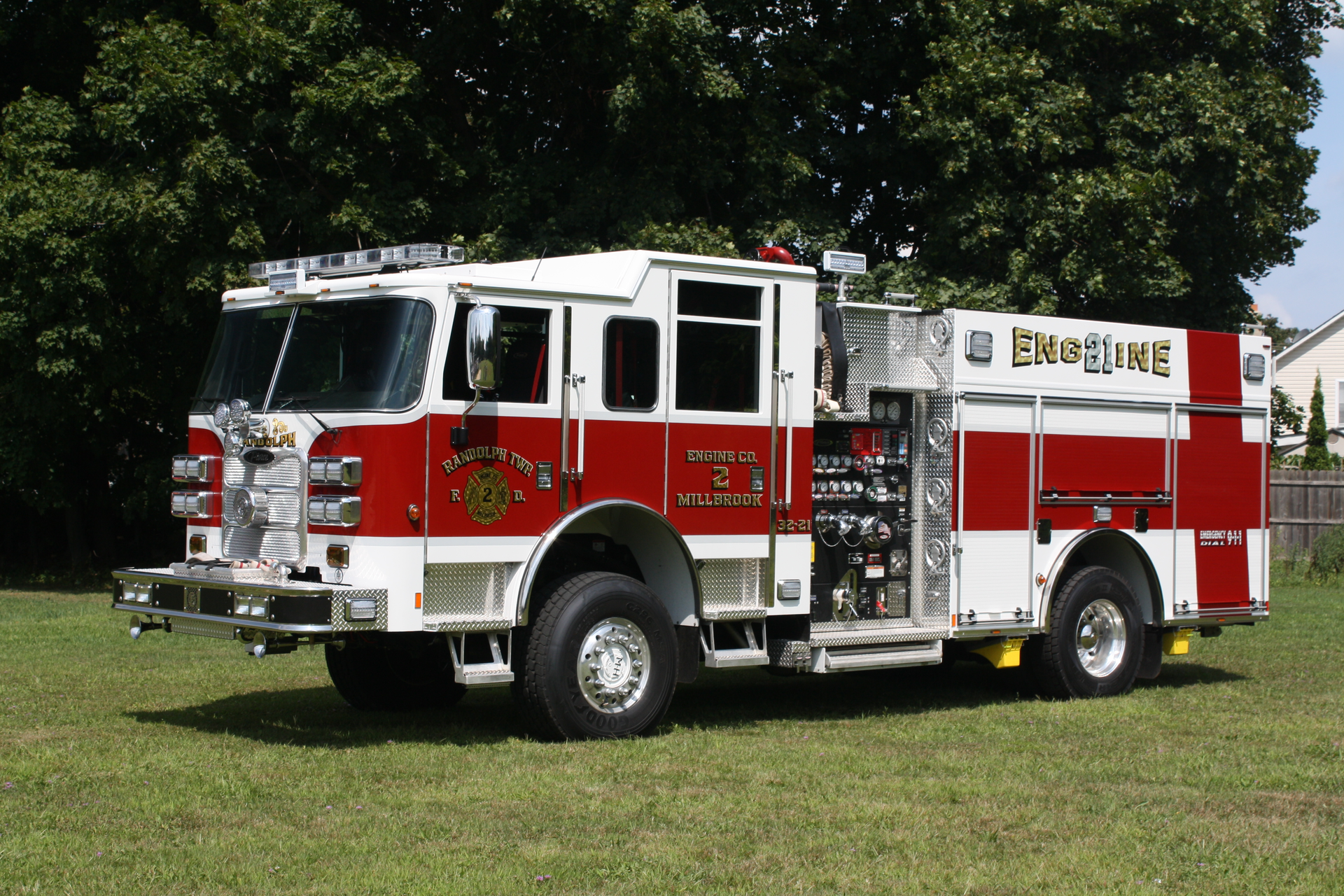 Unique Fire Pumper in Service With Randolph Township, N.J. | Firehouse