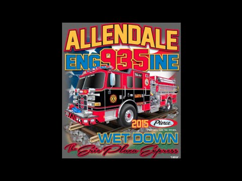 Allendale, N.J., Fire Department Engine 935 Wetdown | Firehouse