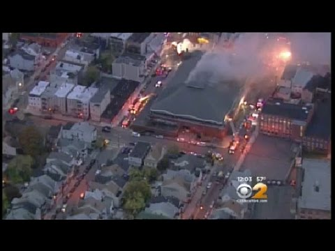Fire Video - Paterson Firefighters Battle Armory Fire | Firehouse