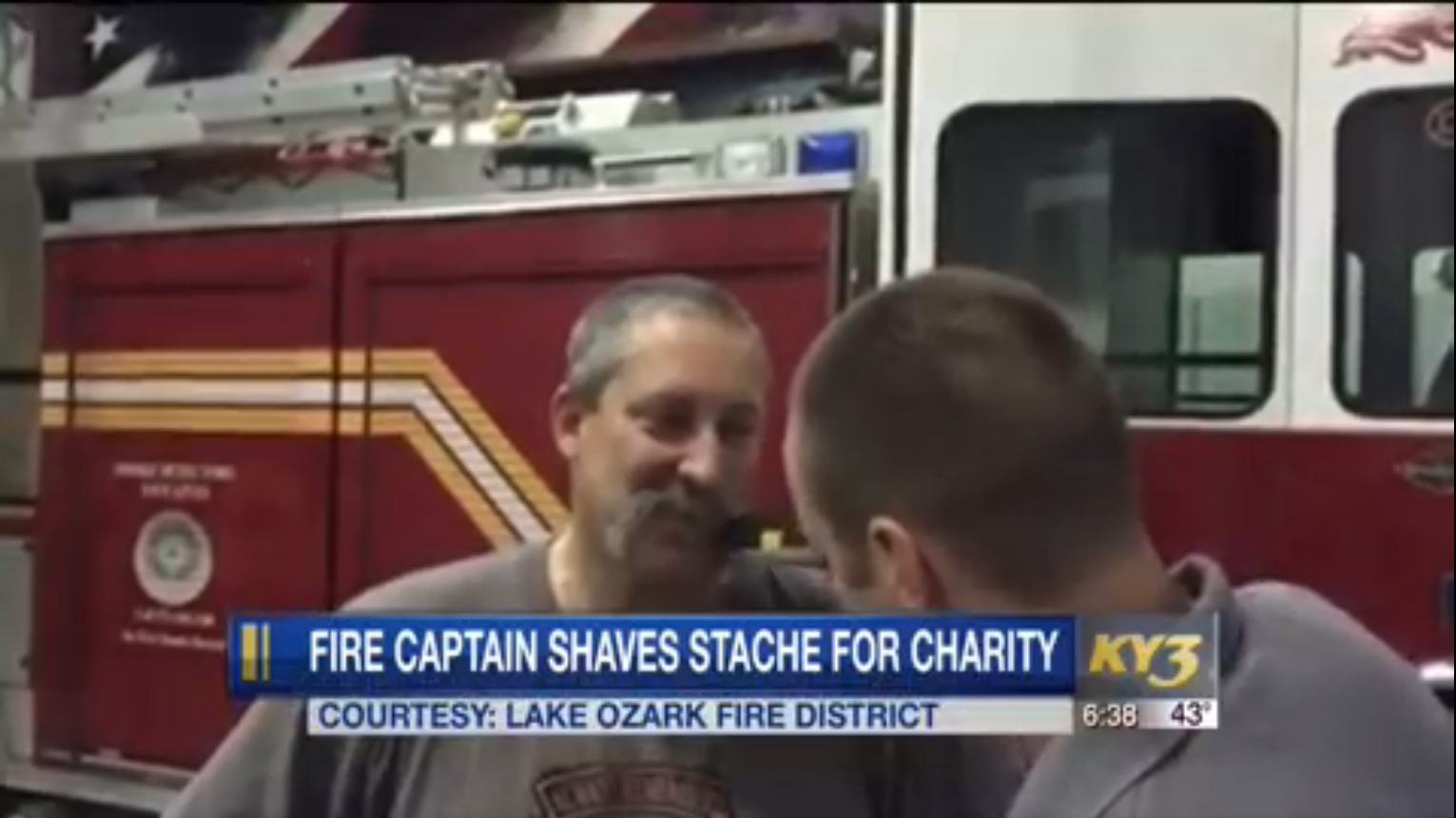 Missouri Fire Capt. Shaves Stache for Charity | Firehouse