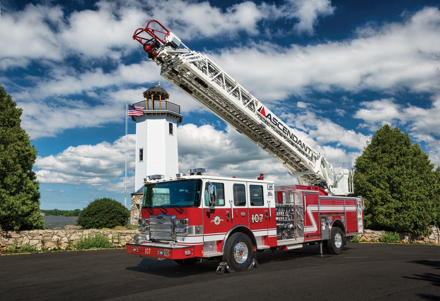 Pierce Ascendant Is Company's Most Popular New Fire Fighting Aerial in ...