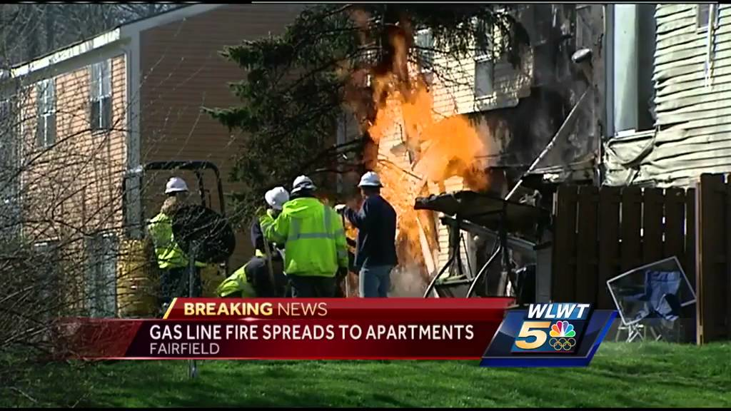 Gas Line Fire Spreads in Ohio | Firehouse