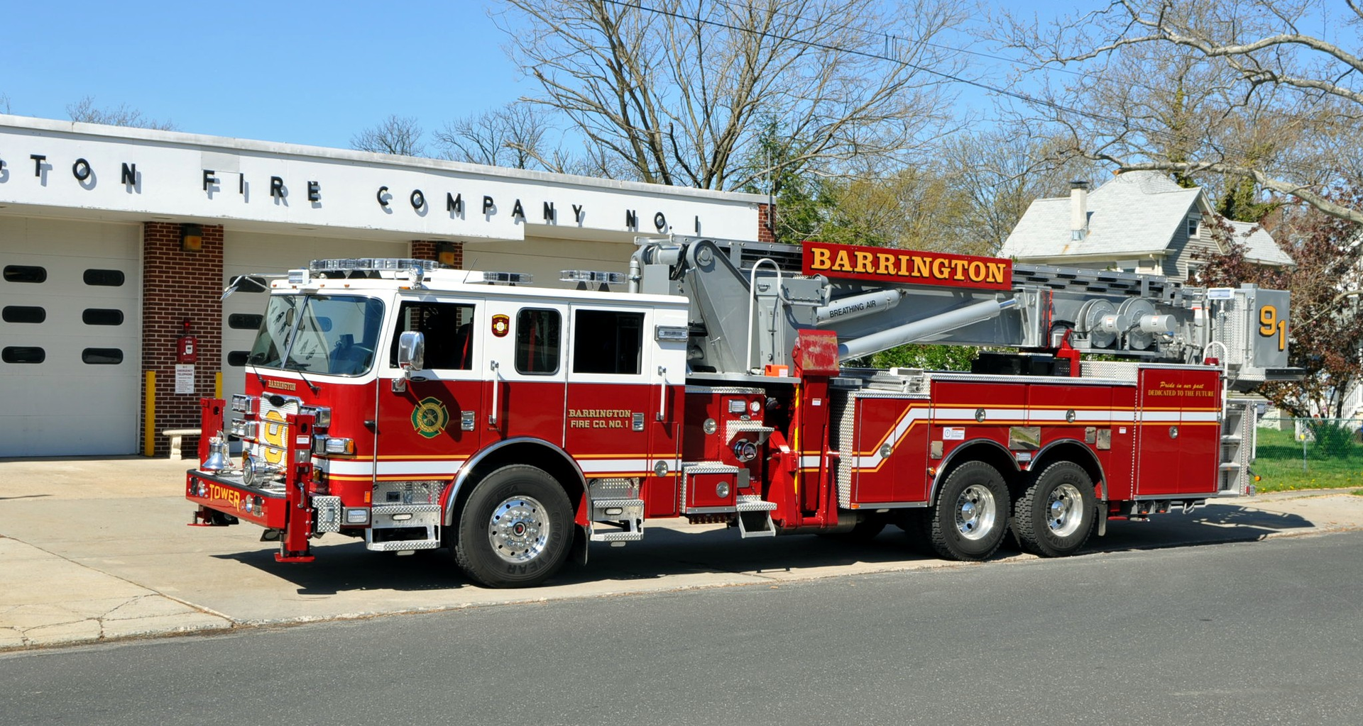 Barrington, NJ, Fire Department Remounts 95-foot Aerialscope on a New ...