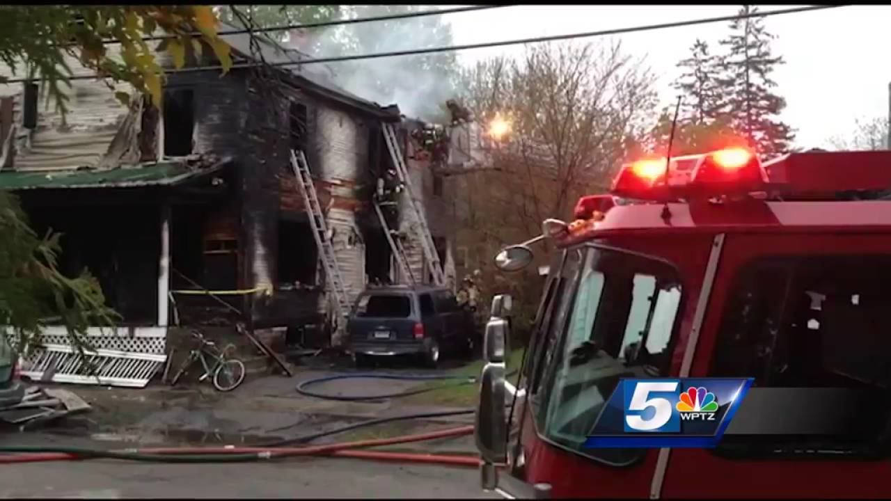 VT House Goes up in Flames | Firehouse