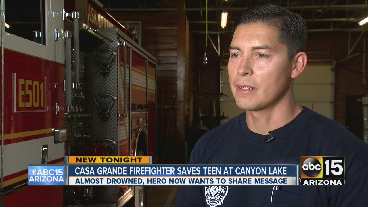 Off-duty Casa Grande, AZ Firefighter Saves Teen | Firehouse