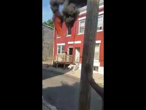 Fire Damages Philadelphia Row Home - Firefighter News Video | Firehouse