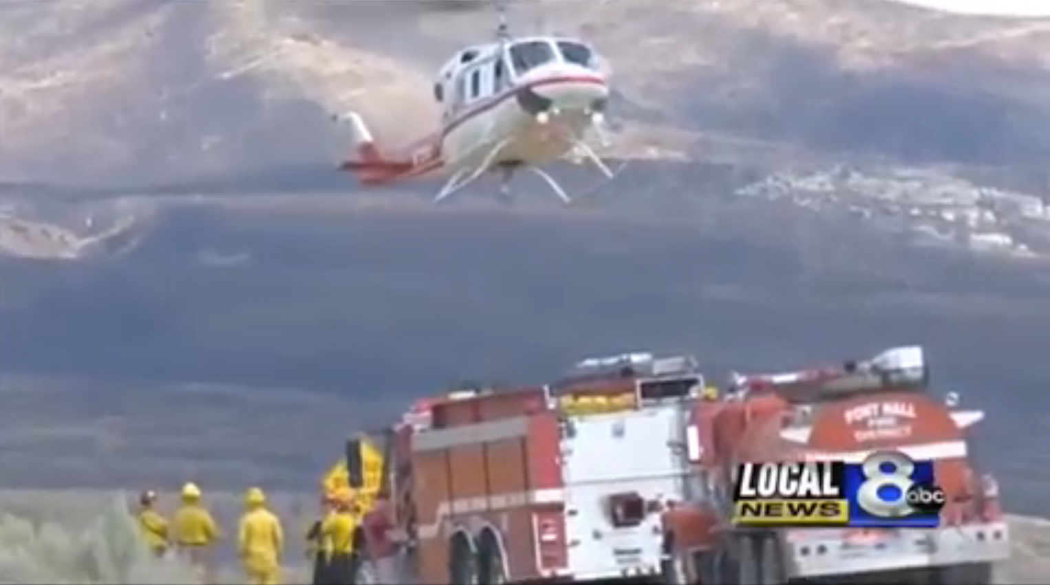 Fort Hall Fire in ID Still Burning; Crews Can't Contain It | Firehouse