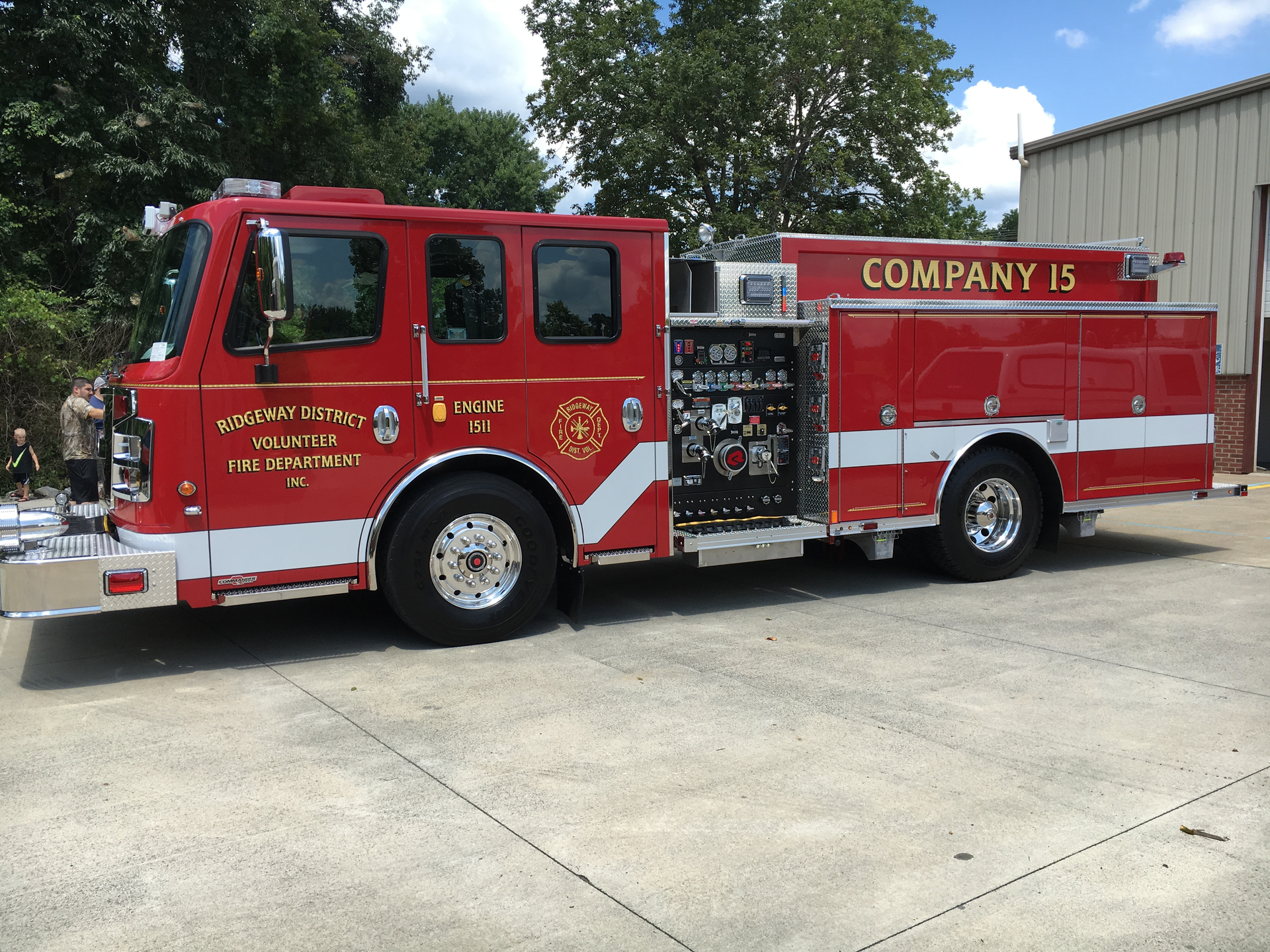 Ridgeway, VA, District Volunteer Fire Department Inc. Gets New First ...