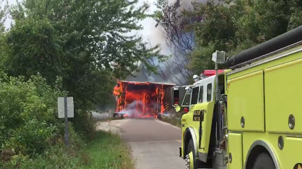 Arson Suspected in VT Covered Bridge Fire | Firehouse