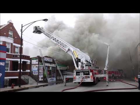 Chicago Firefighters Fight Still and Box Fire in Restaurant ...
