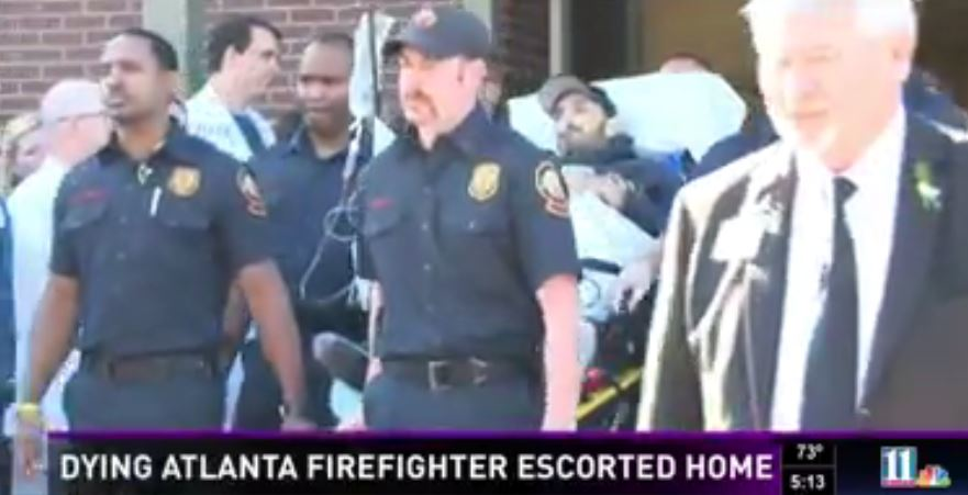 Atlanta Squad 4 Crews Brings Cancer-Stricken Firefighter Home ...