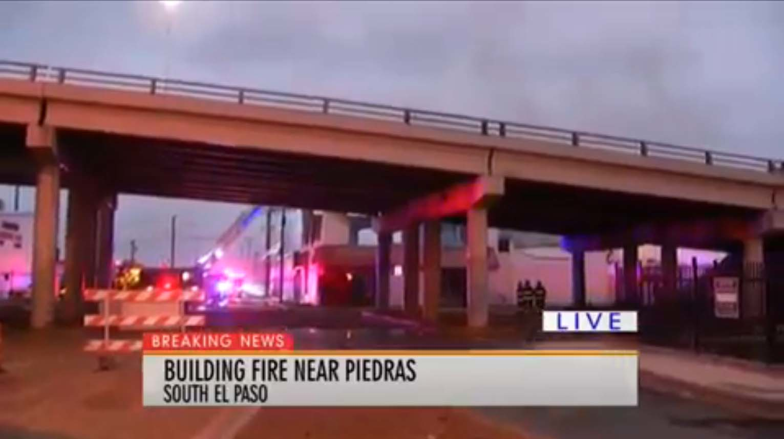TX Firefighters Battle Large Commercial Building Fire | Firehouse