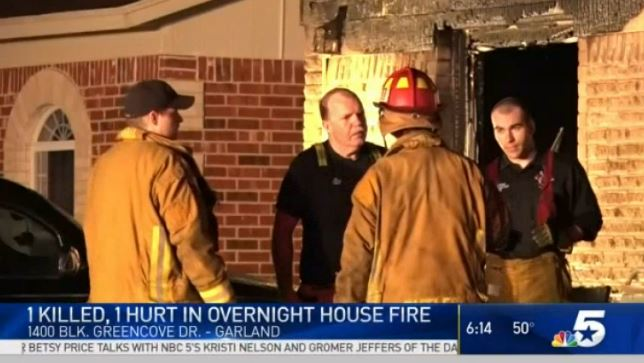 Garland House Fire Claims Life, Injures Woman - Firefighter News Video ...