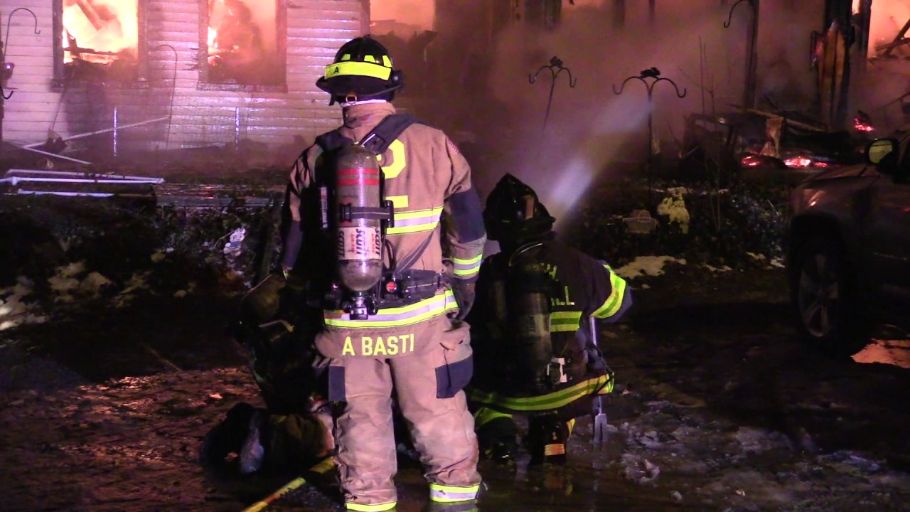 North Whitehall Firefighters Battle Fire at Former Hotel - Firefighter ...