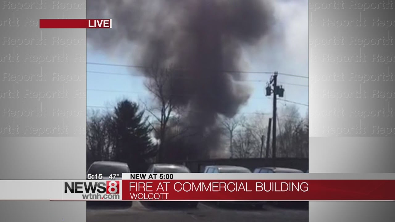 Several Departments Battle CT Building Fire - Firefighter News Video ...