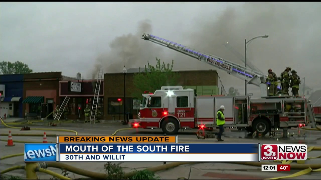 Crews Battle Fire At Omaha, NE, Restaurant Mouth Of The South ...