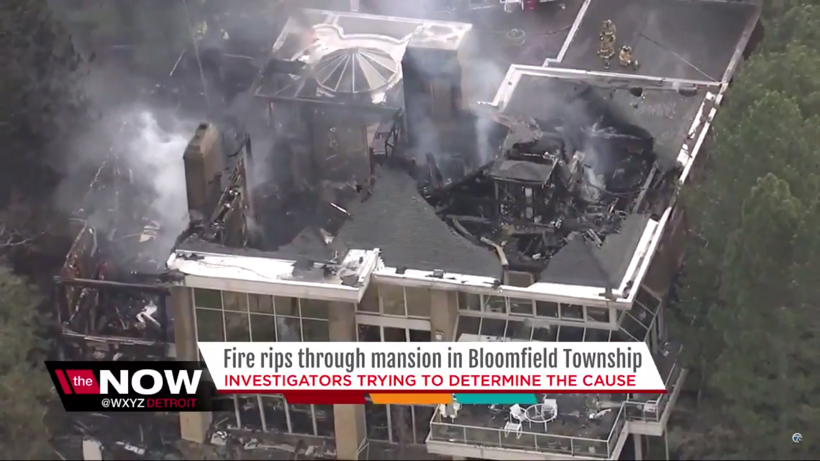 $2 Million MI Mansion Destroyed by Fire | Firehouse